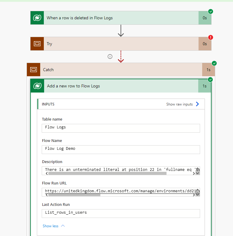 The Power Automate Flow Log Entity – Power Platform Always Learning
